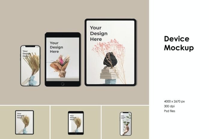 18+ Trendy Wearable Device Mockup PSD Templates