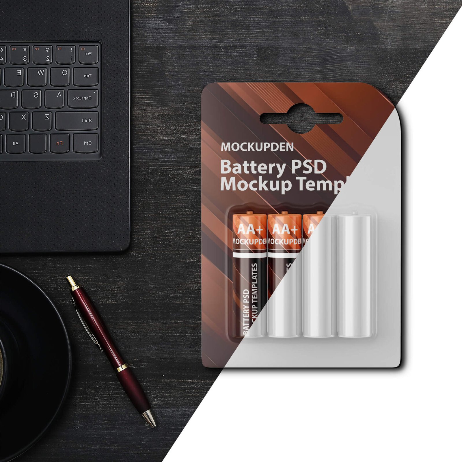Free Battery PSD Mockup Templates - Mockup Den