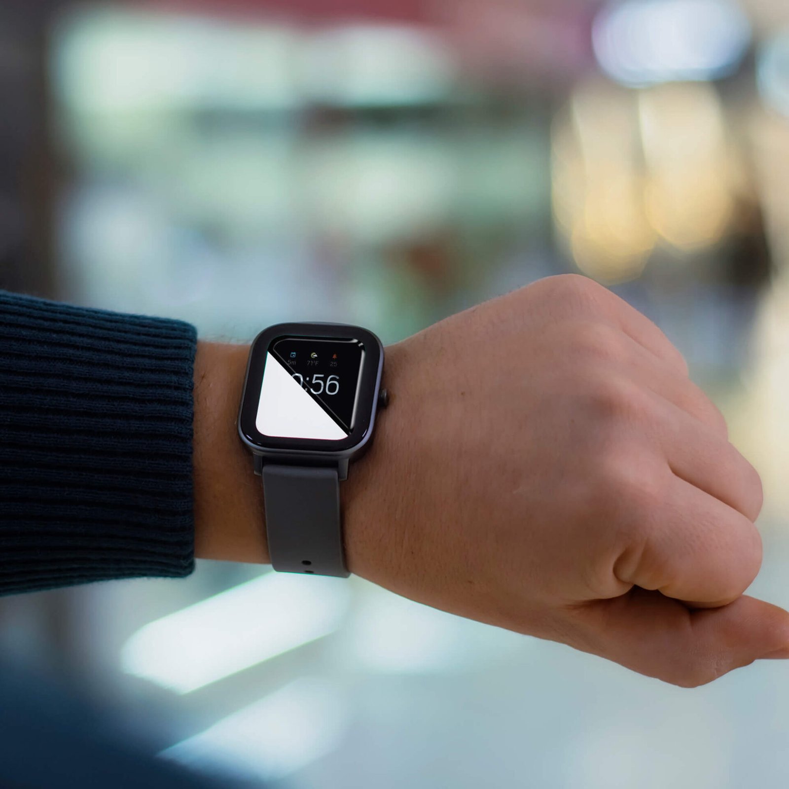 Free Hand Watch Mockup PSD