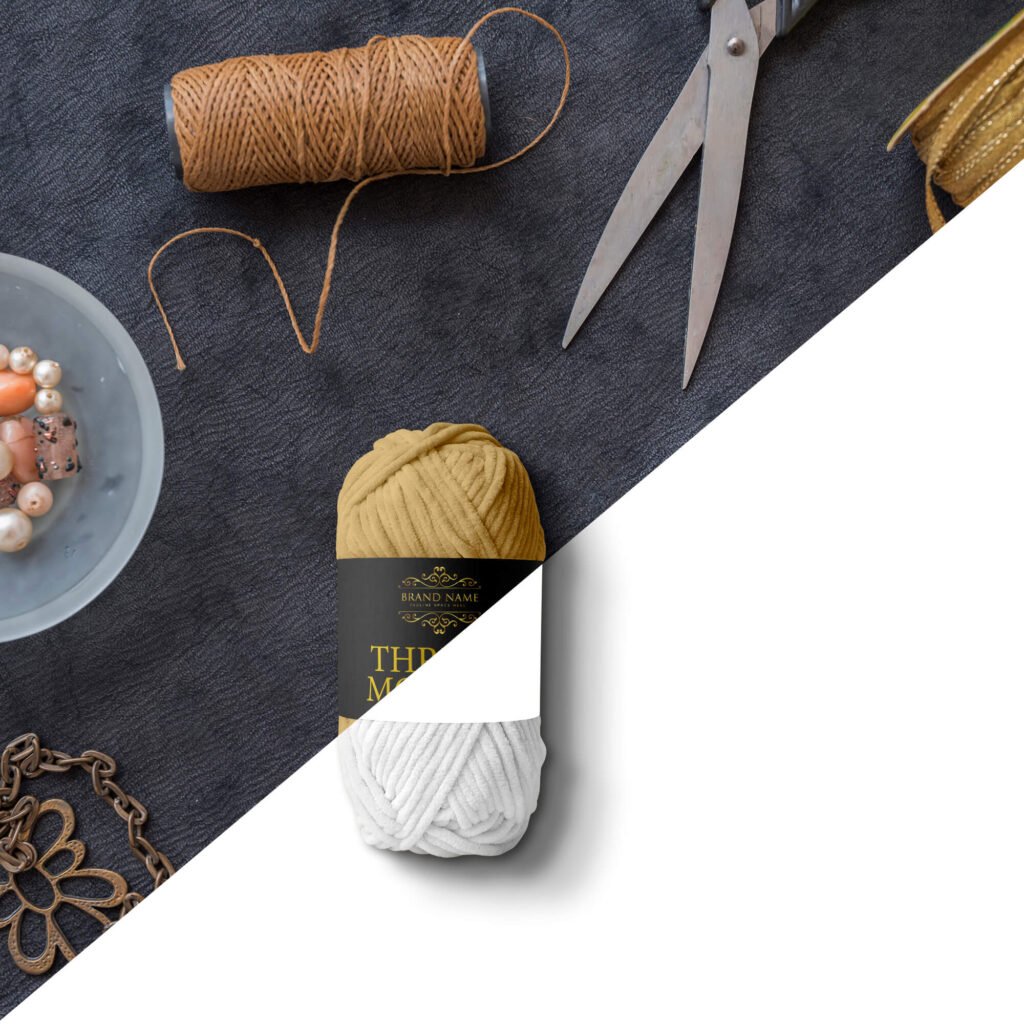 Free Thread Mockup PSD Template - Mockup Den