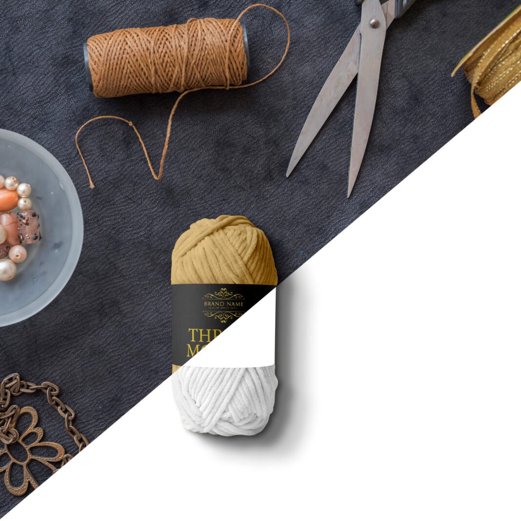 Free Thread Mockup PSD Template - Mockup Den