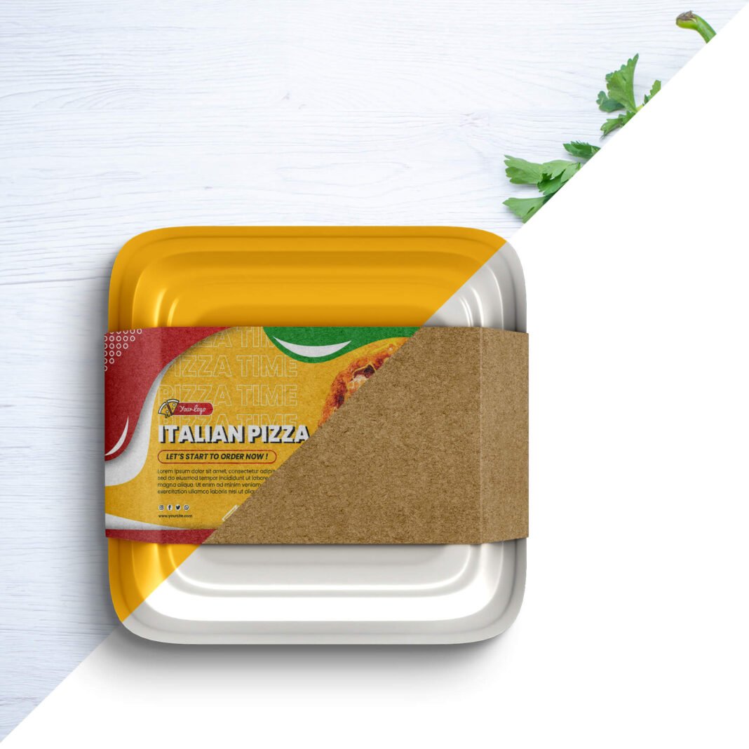 Free To Go Box Mockup PSD