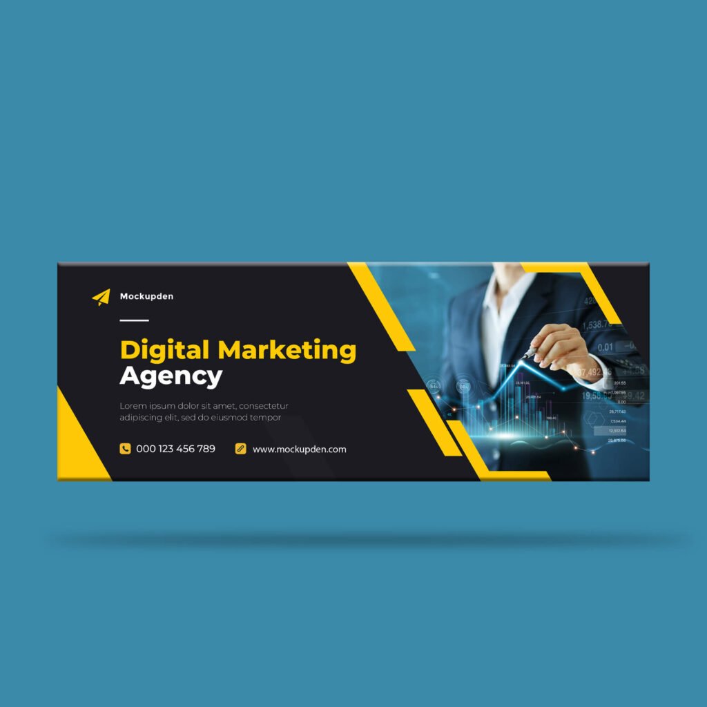 Free Fb Cover Mockup PSD Template