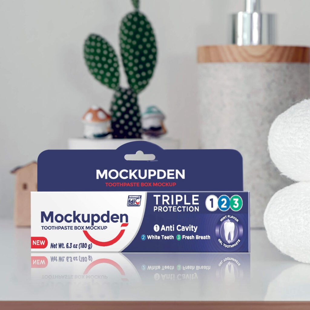 25+ Brandable Tooth Paste Mockup Packaging PSD Templates