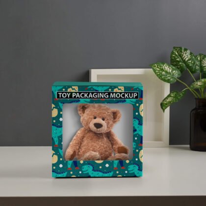 Free Toy Packaging Mockup PSD Template - Mockup Den