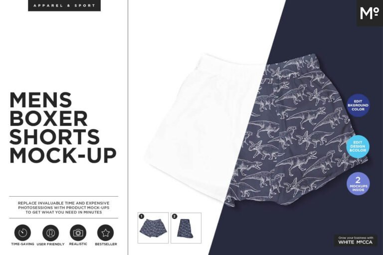 20+ Best Underwear Mockup PSD Templates (FREE & Premium)
