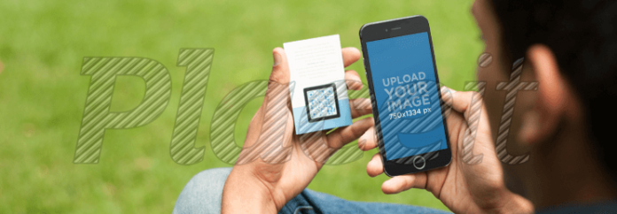 12+ Useful QR Code Mockup PSD Templates - Mockup Den