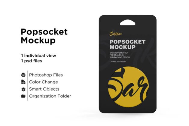 18+ Best Popsocket Mockup PSD Templates ( FREE & Premium)