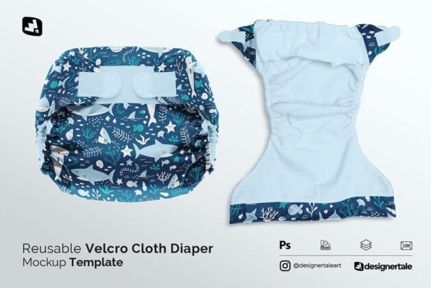24+ Best Diaper Mockup PSD Templates - Mockup Den