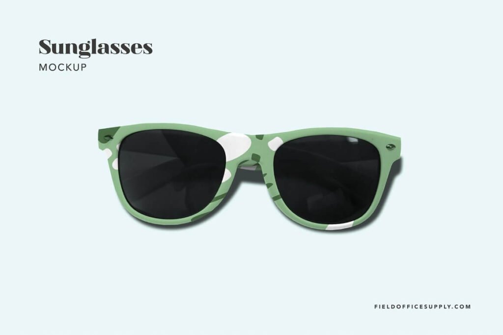 27+ Beautiful Sunglasses Mockup PSD Templates - Mockup Den