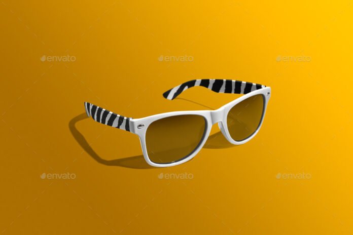27+ Beautiful Sunglasses Mockup PSD Templates - Mockup Den