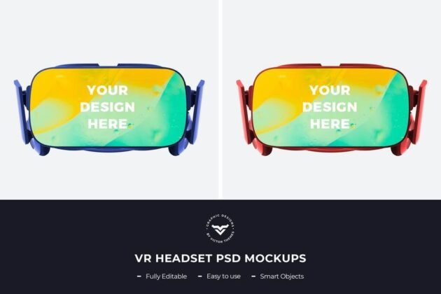 17+ New VR Mockup PSD Design Templates For Virtual
