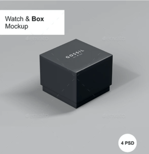 11+ Innovative Watch Box Mockup PSD Templates - Mockup Den