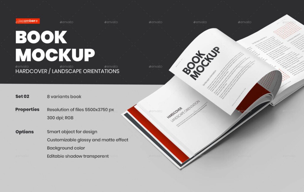 22+ Best Book Page Mockup PSD Templates - Mockup Den