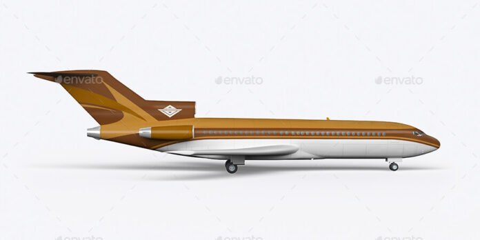 24+ Best Aircraft Mockup PSD Templates - Mockup Den