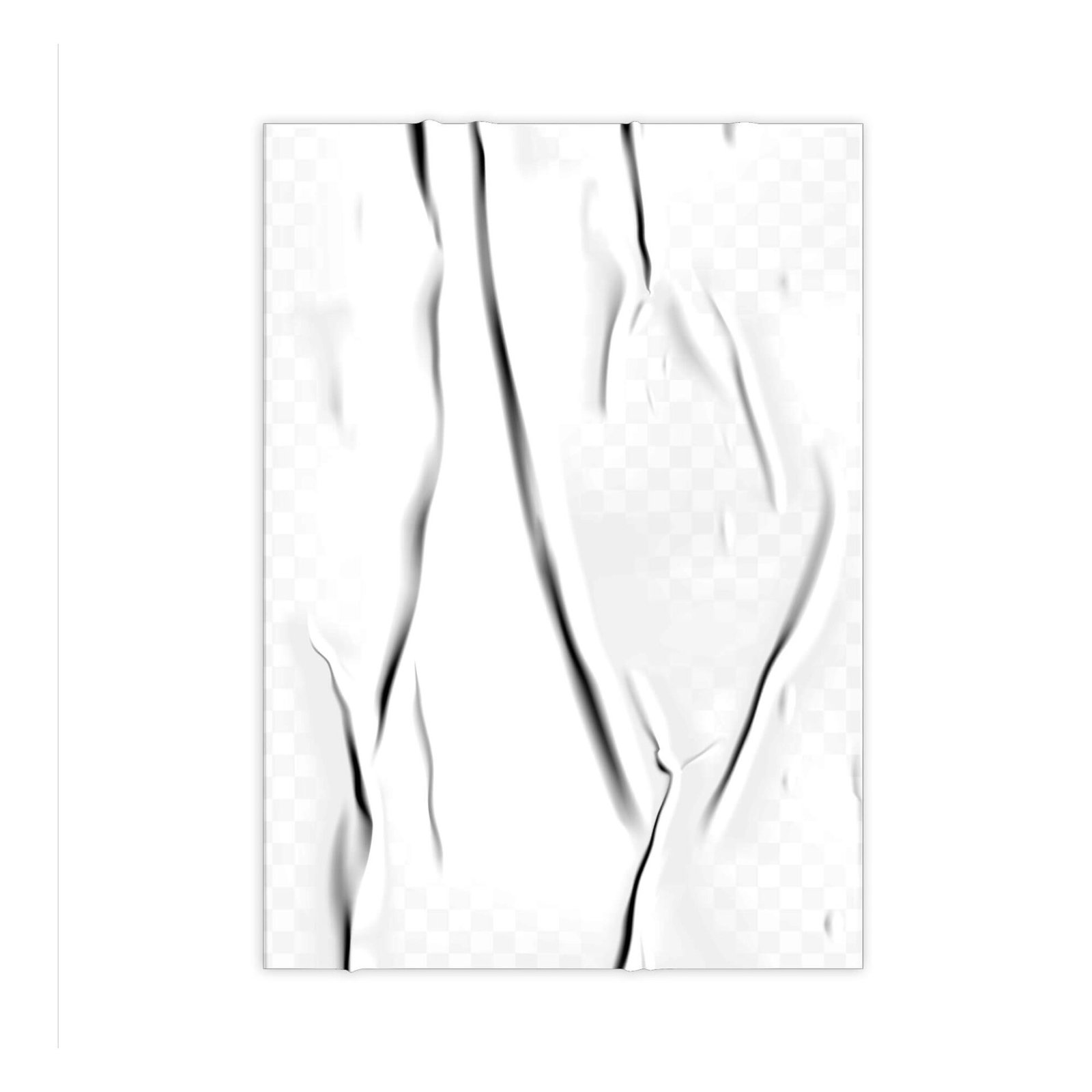 Free Crumpled Paper Mockup PSD