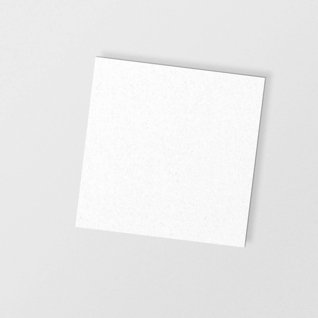 Free Square Card Mockup PSD