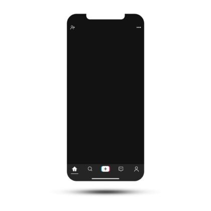 Free Tiktok Profile Mockup PSD