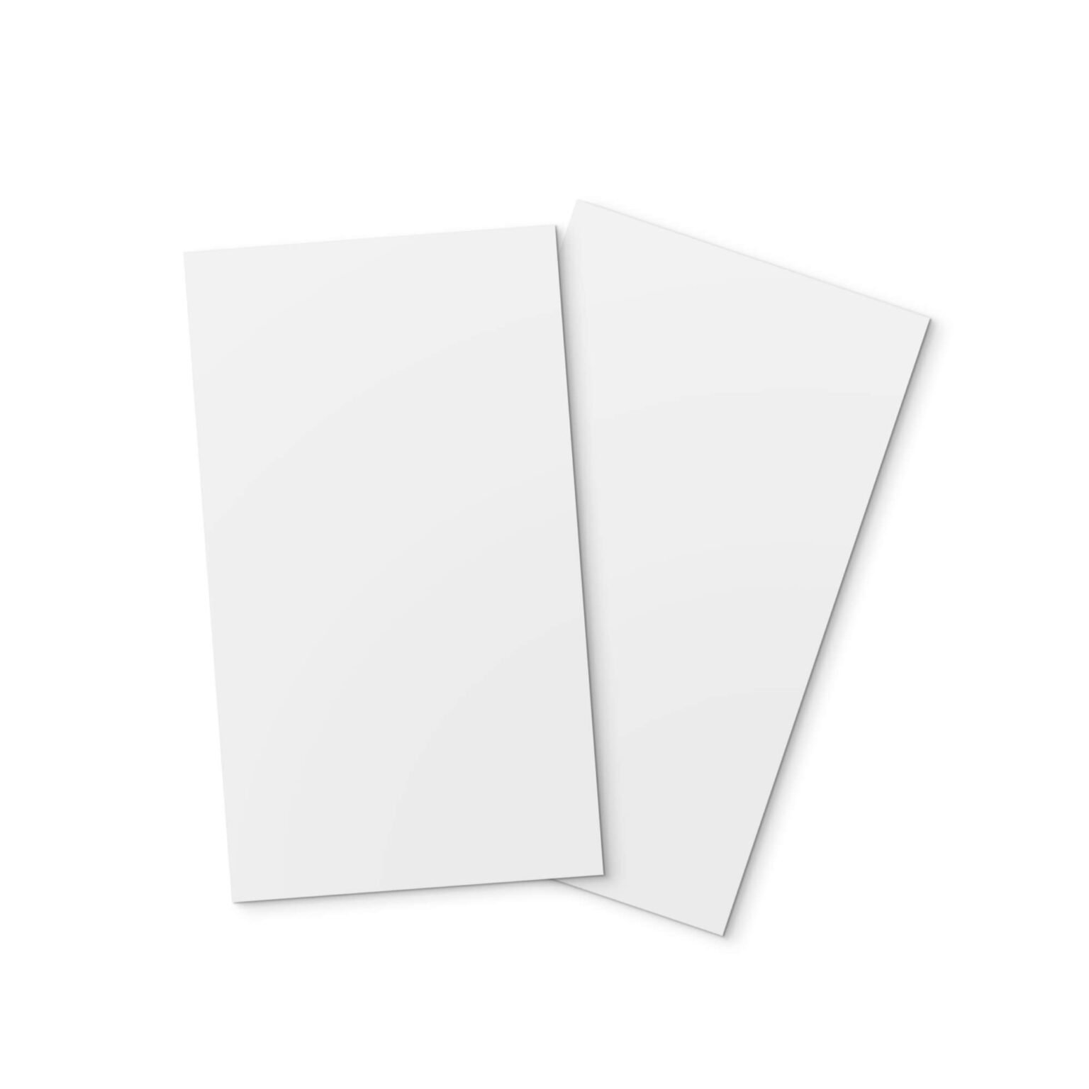 Free Vertical Card Mockup PSD