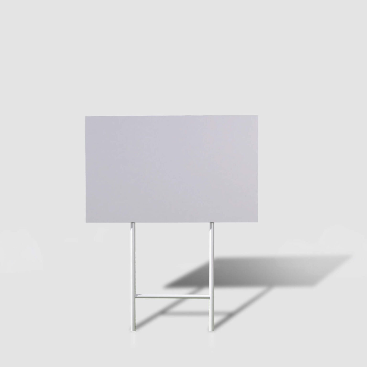 Free Vertical Yard Sign Mockup