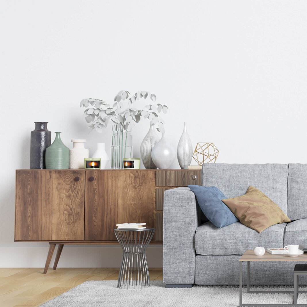 Free Wallpaper Mockup PSD