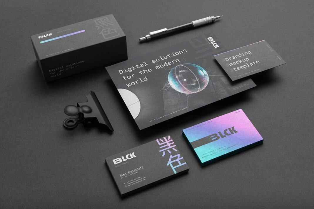 27+ Best Black Paper Mockup PSD Templates - Mockup Den