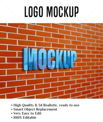 21+ Best Brick Wall Mockup PSD Templates - Mockup Den