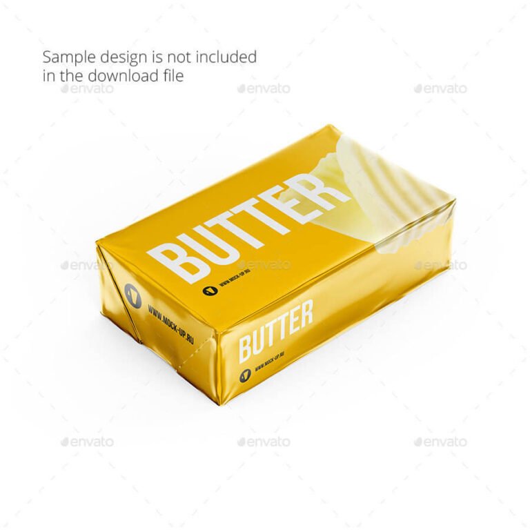 18+ Best Butter Mockup PSD Templates - Mockup Den