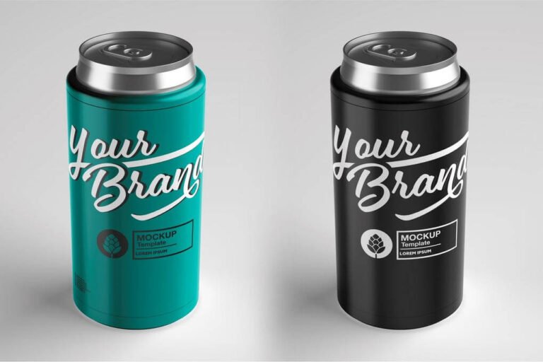 19+ Best Can Cooler Mockup PSD Templates - Mockup Den