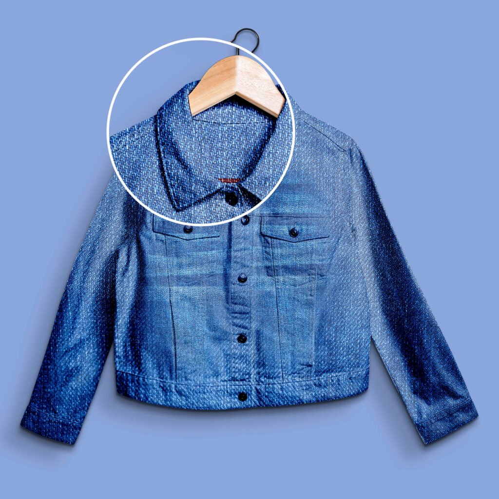 Free Denim Jacket PSD Mockup