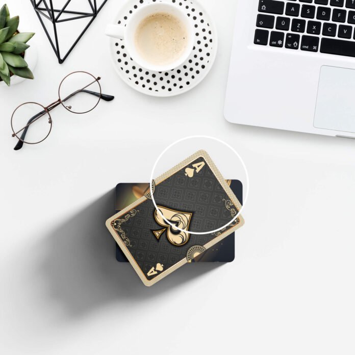 Free Poker Card Mockup PSD