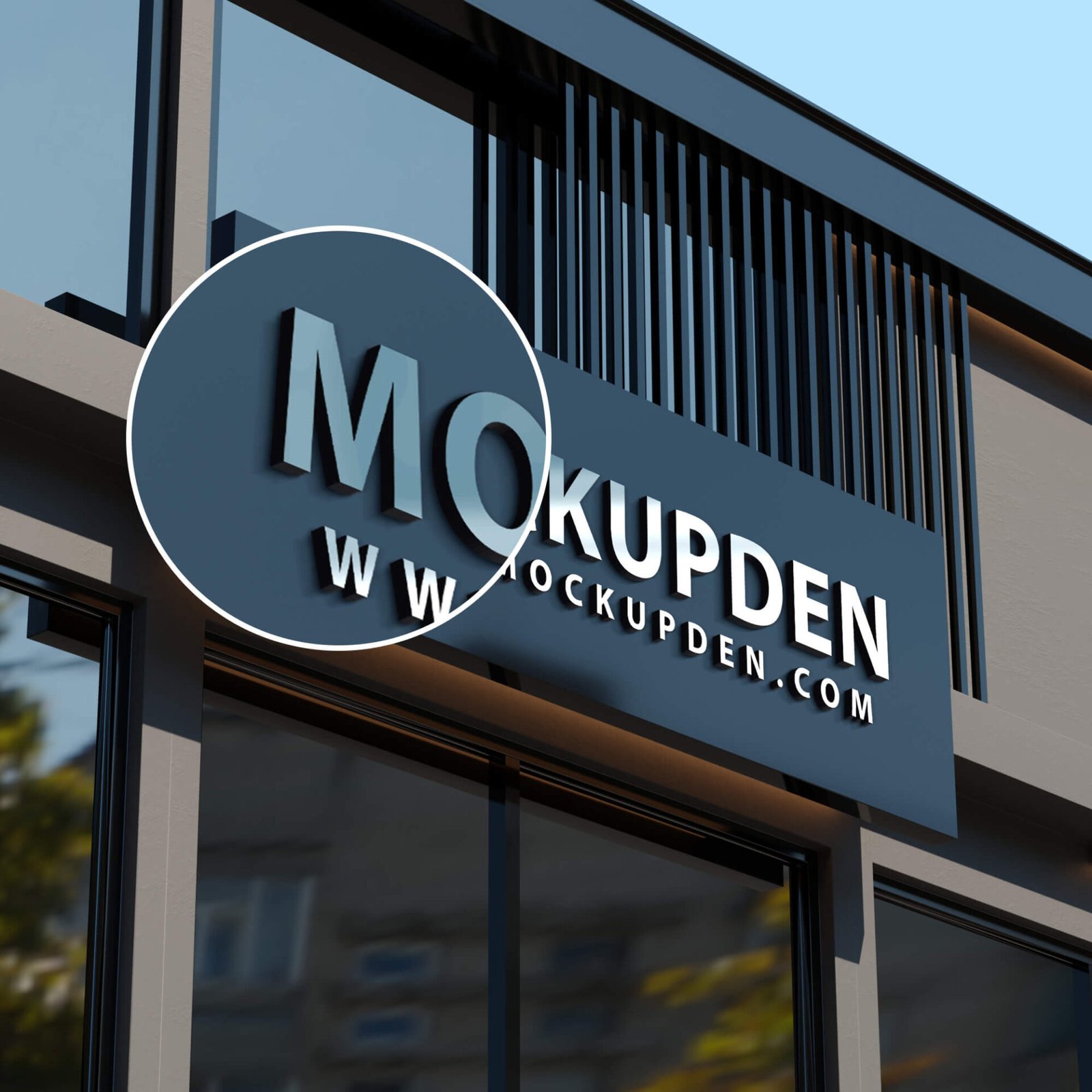 Free Shop Front Mockup PSD Template - Mockup Den