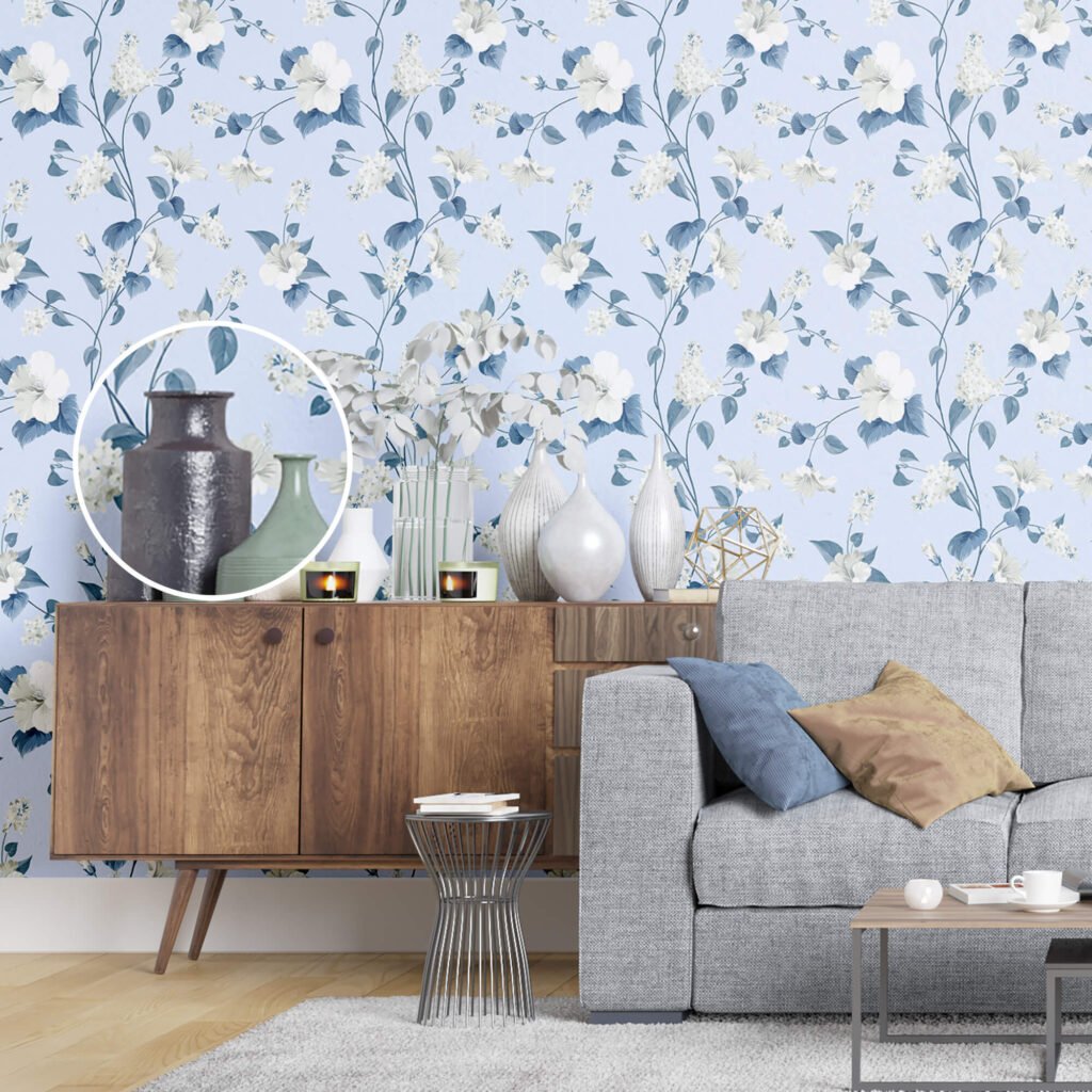 Free Wallpaper Mockup PSD