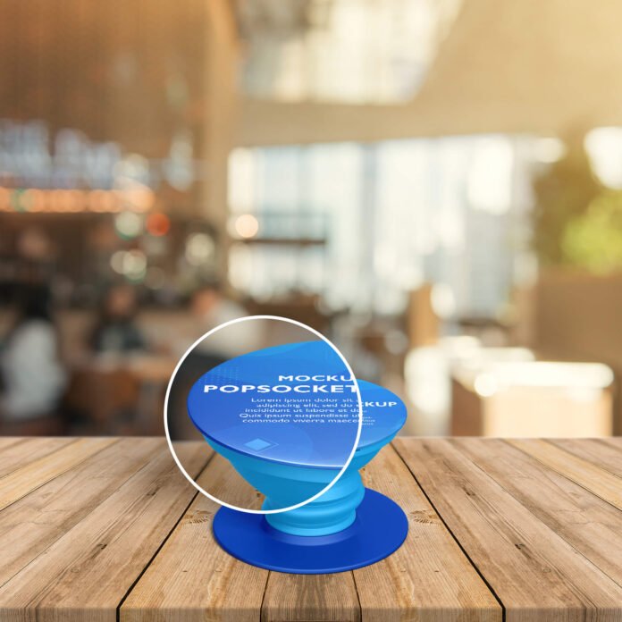 Free Popsocket Mockup PSD Template - Mockup Den