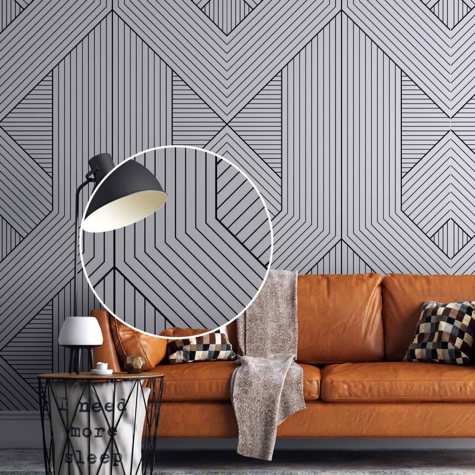 Free Wallpaper Mockup PSD