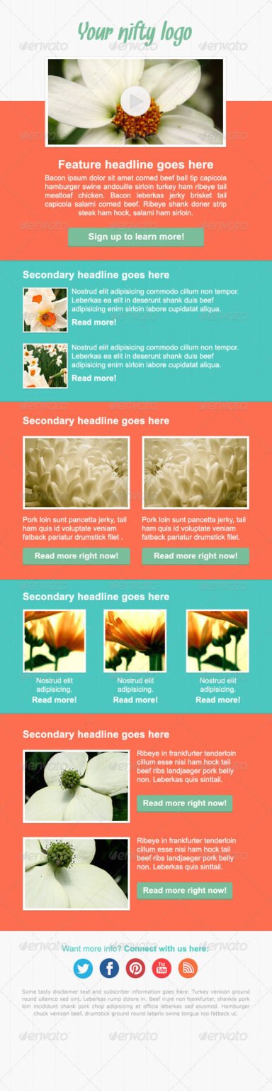 23+ Best Email Template Mockup PSD Templates for Marketing