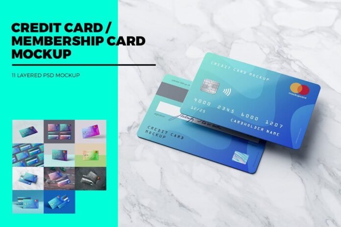 15+ Best Member Card Mockup PSD Templates - Mockup Den