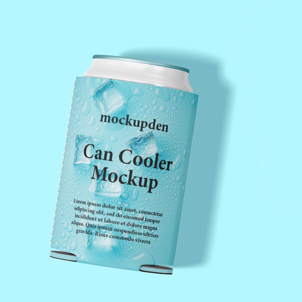 19+ Best Can Cooler Mockup PSD Templates - Mockup Den