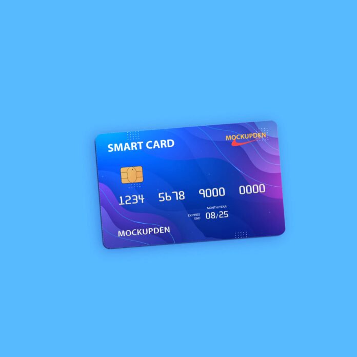 Free Smart Card Mockup PSD