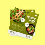 Free Square Paper Mockup PSD Template - Mockup Den