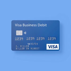 Free Visa Card Mockup PSD