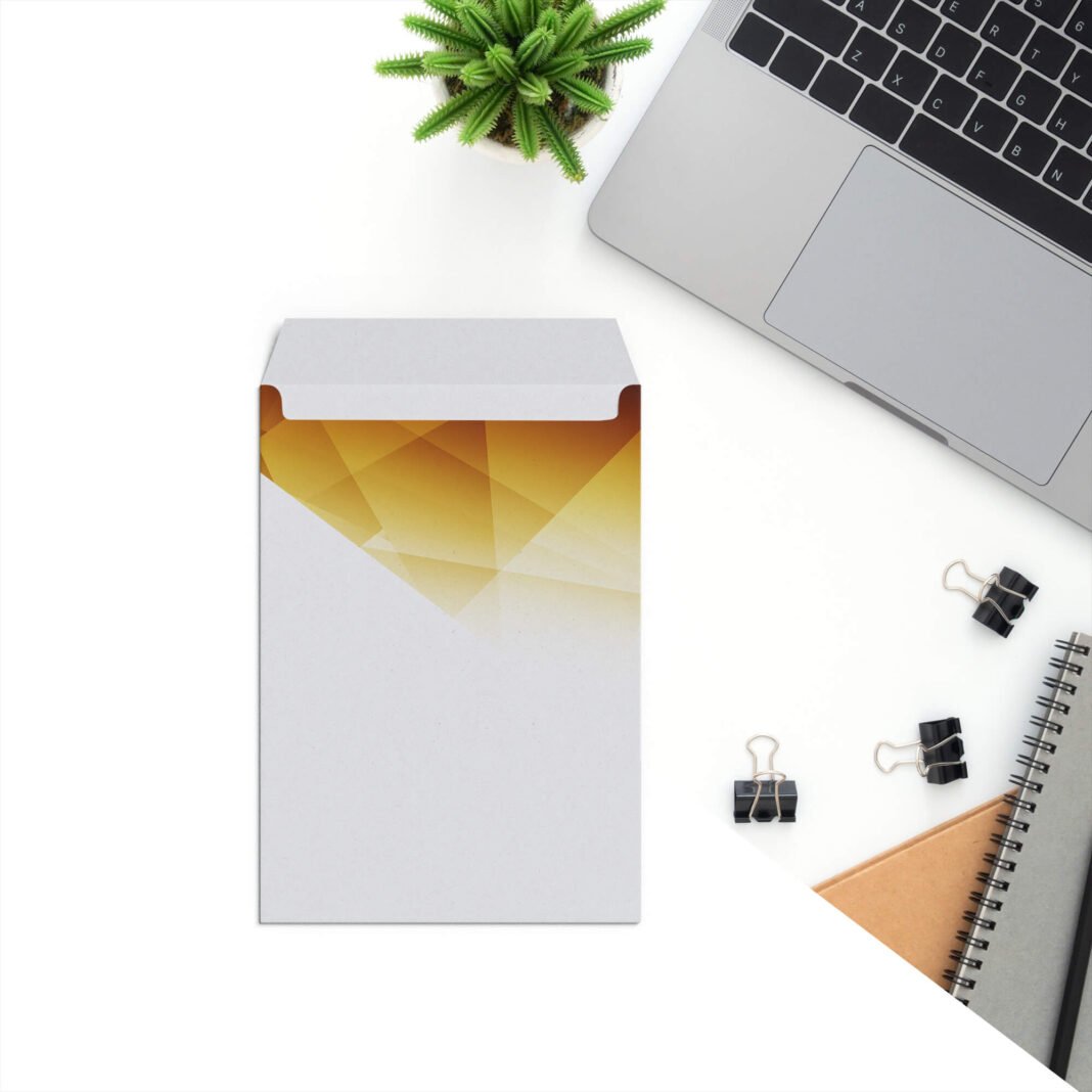 Free C4 Envelope Mockup PSD