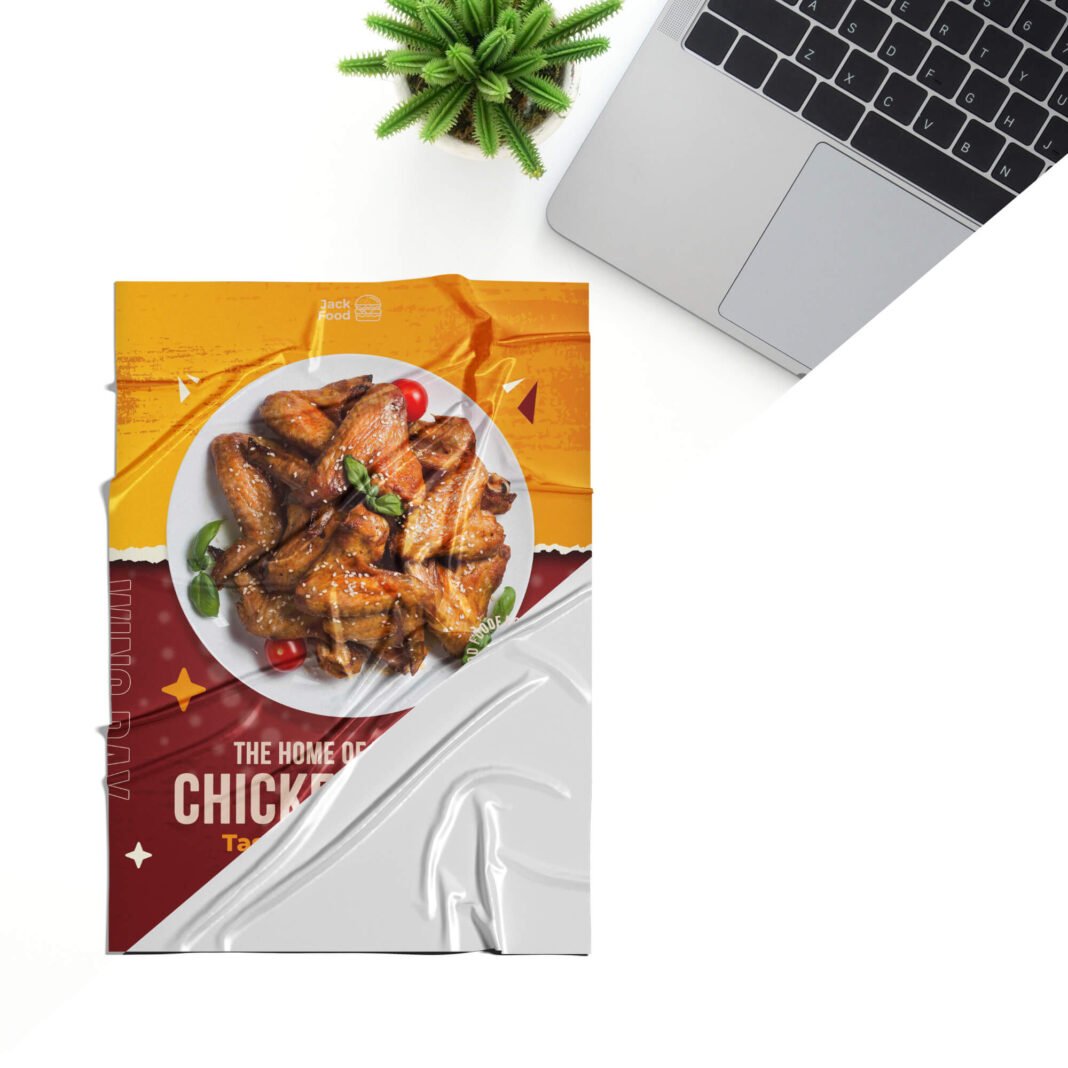 Free Crumpled Paper Mockup PSD