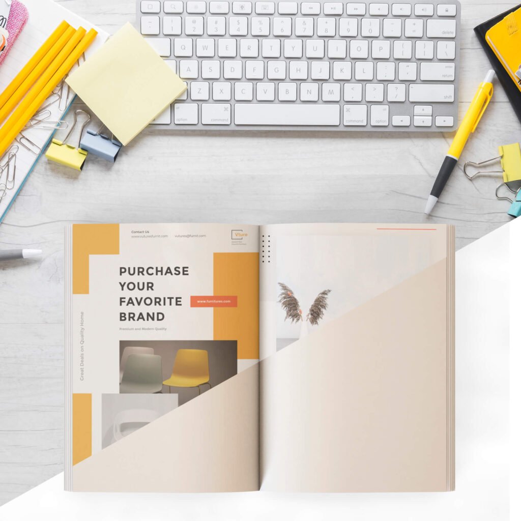Free Open Book Mockup PSD Template - Mockup Den