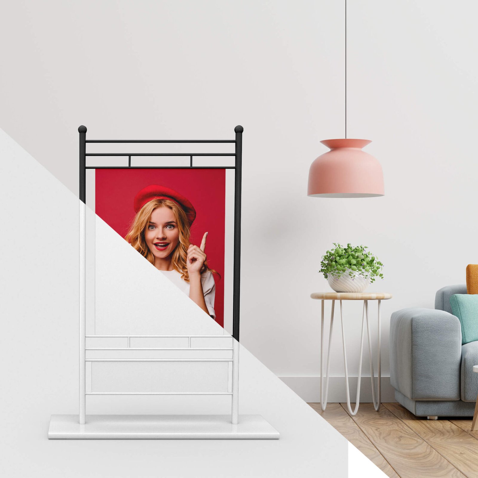 Free Photo Backdrop Mockup PSD