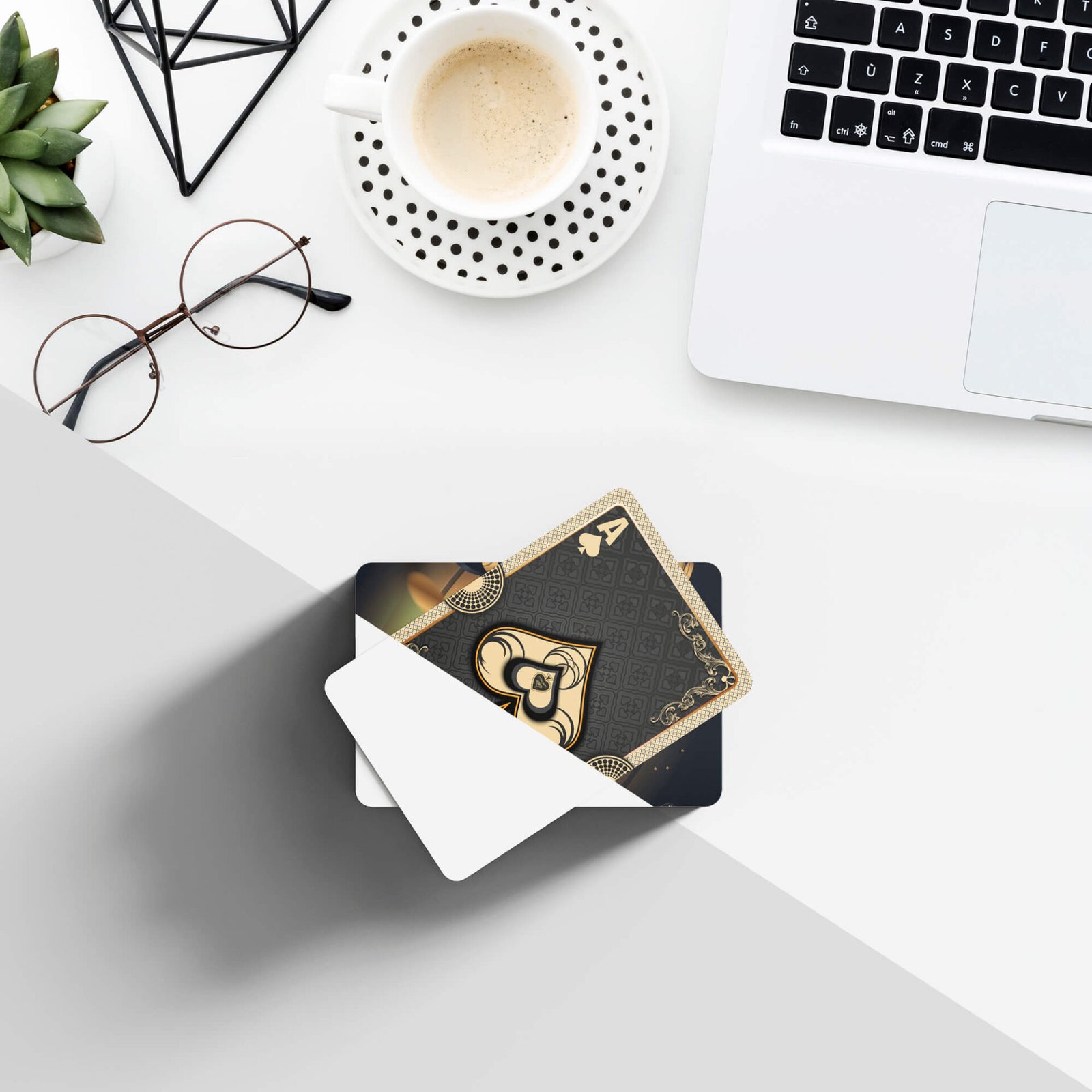 Free Poker Card Mockup PSD
