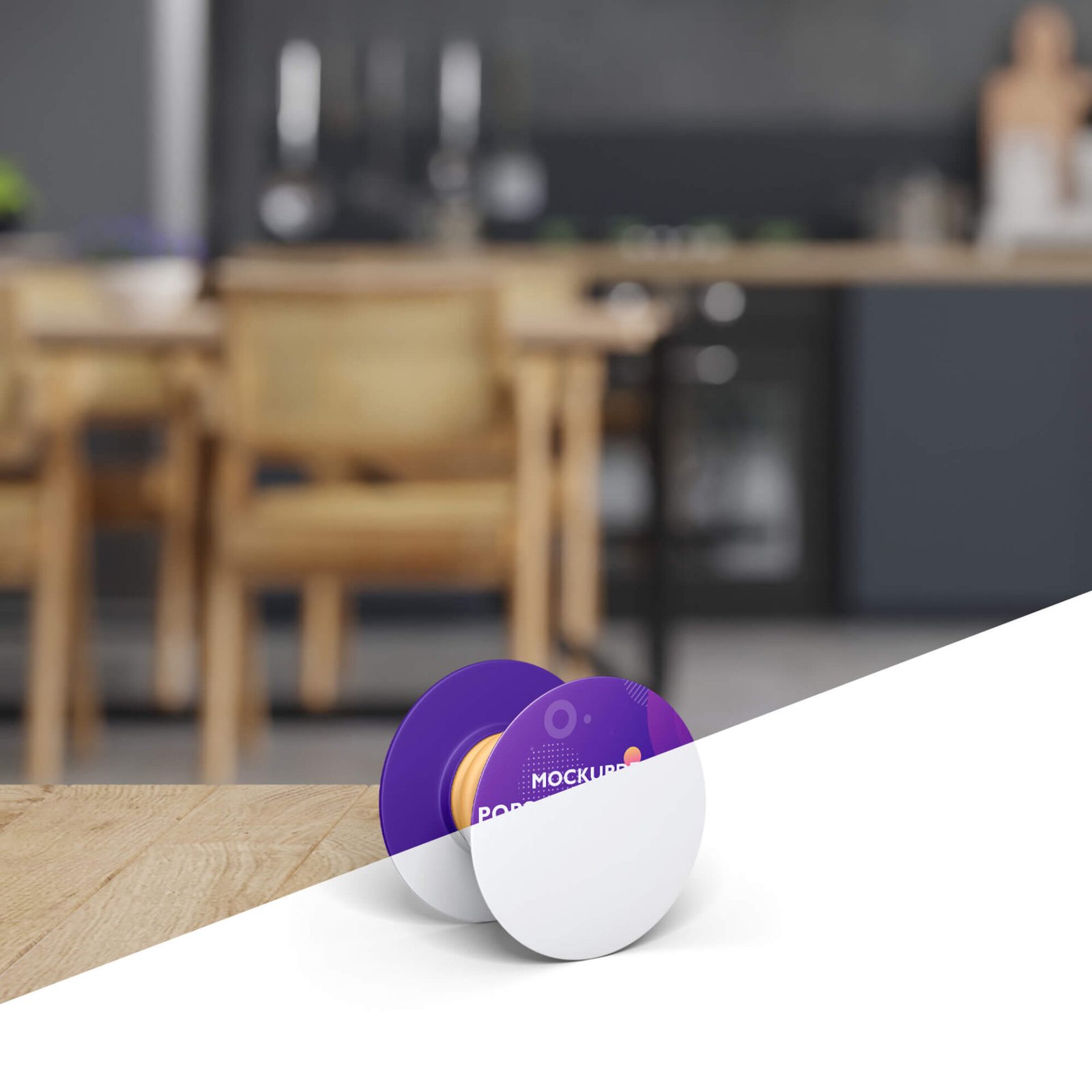 Free Pop Socket Mockup PSD