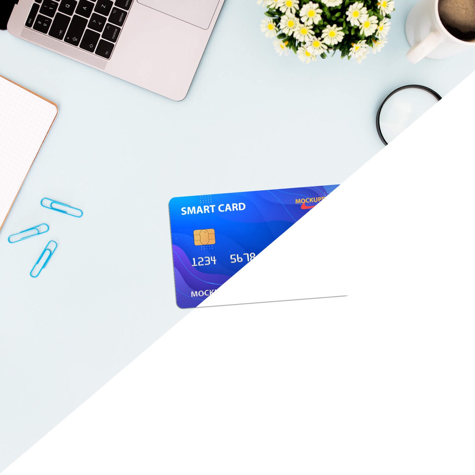 Free Smart Card Mockup PSD