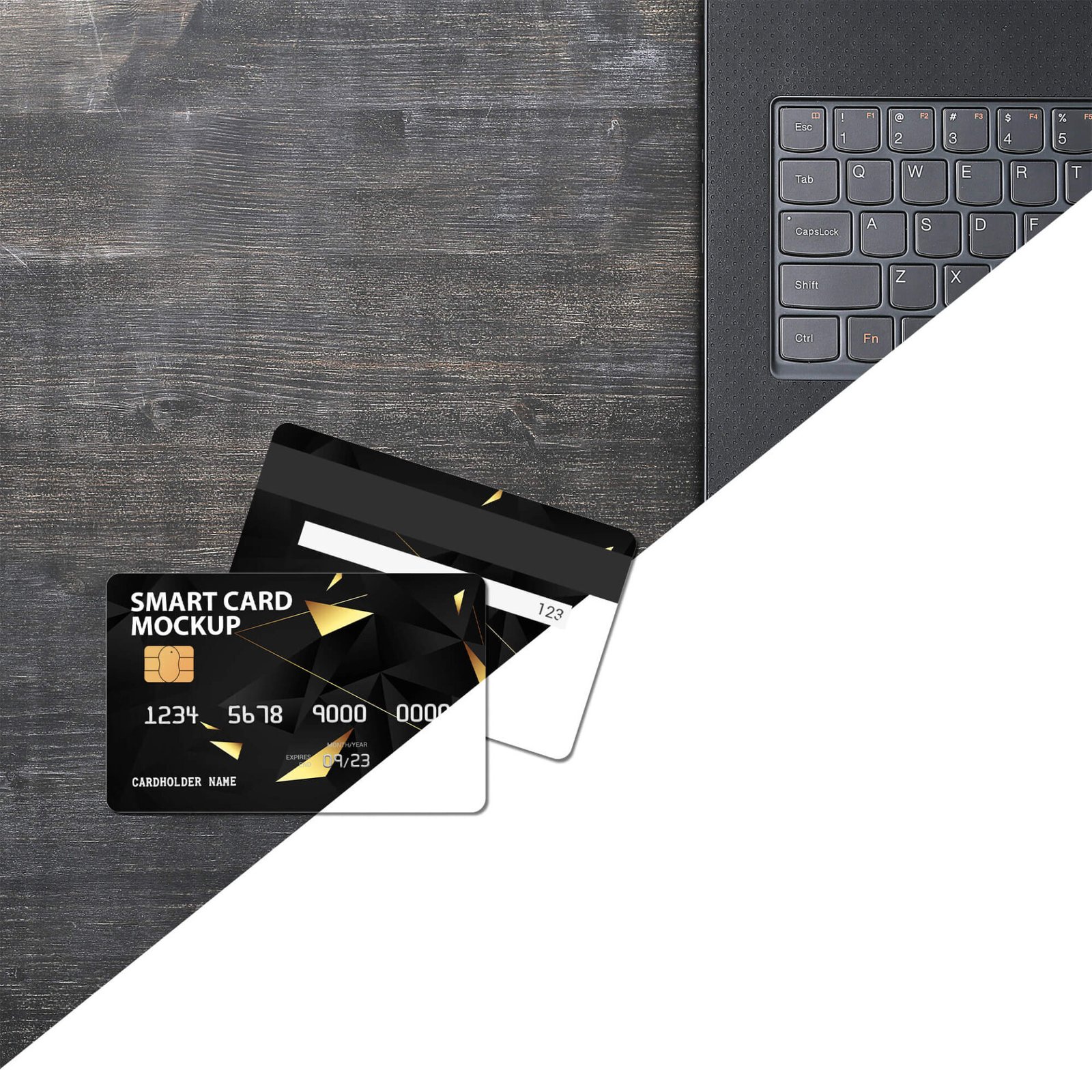 Free Smart Card Mockup PSD