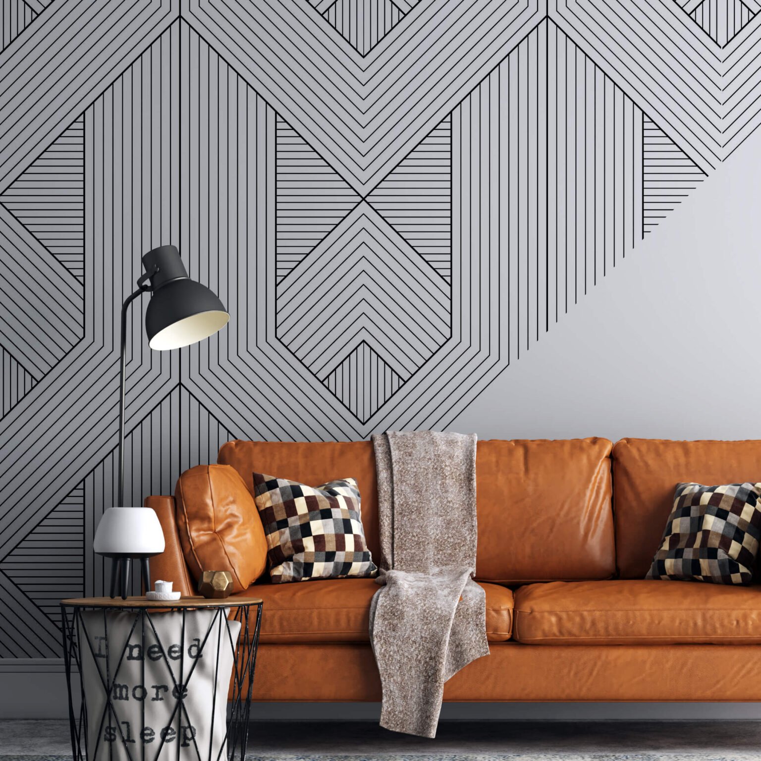 Free Wallpaper Mockup PSD